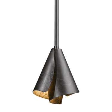 Mobius Steel Shade Mini Pendant